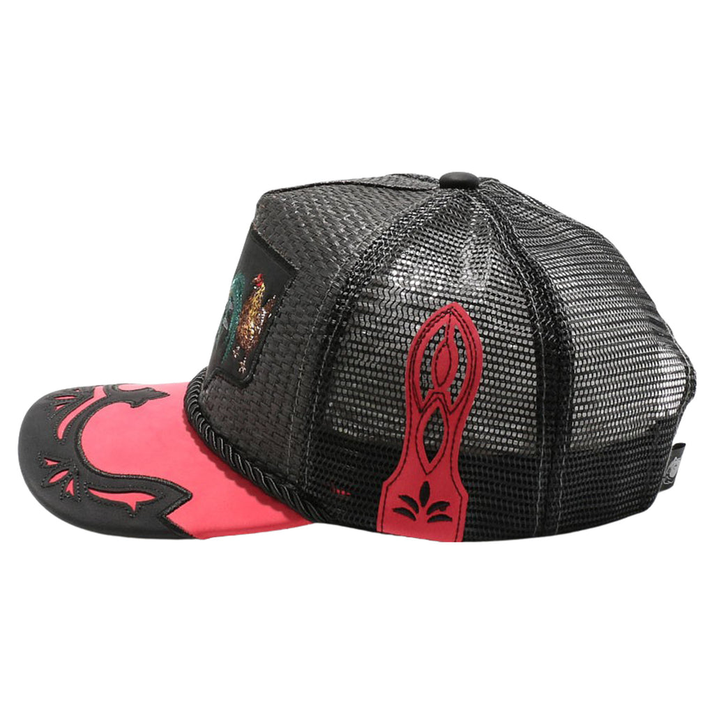 Straw Amaze In Animal Rooster Hat (Black/Red) – CHOICE CAP, INC.
