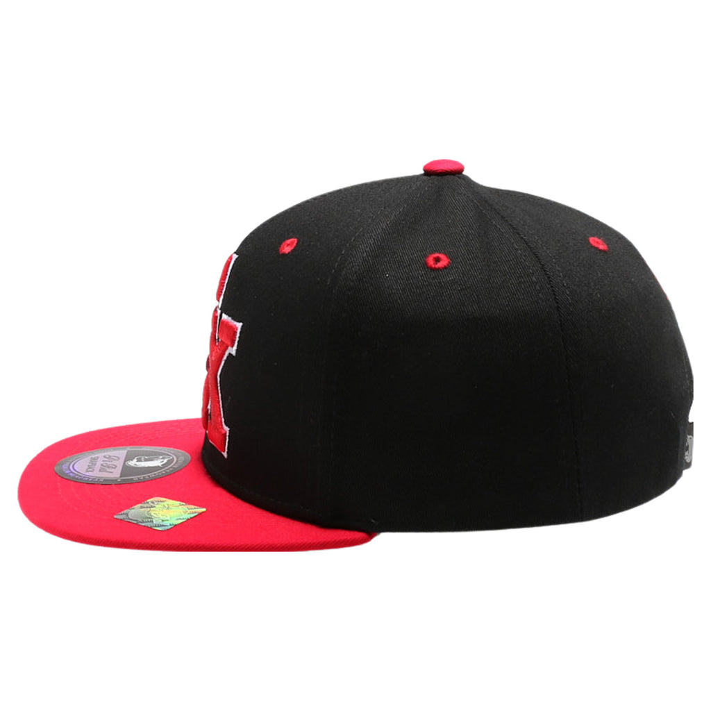 Black Series Snapback TX (Black/Red) – CHOICE CAP, INC.