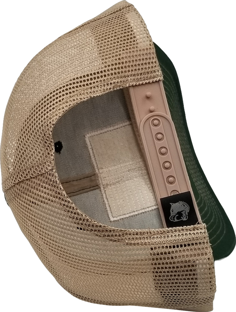 HC2197 Pit Bull Cambridge US FLAG MESH Hats[D.Green/Khaki] – CHOICE CAP ...