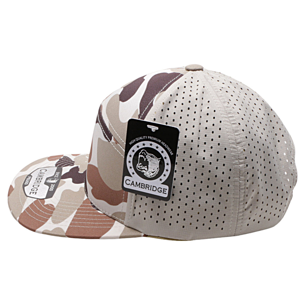 PB260 Pit Bull Cambridge Shiny Camo Camper Perforated Snapback Hats [B ...