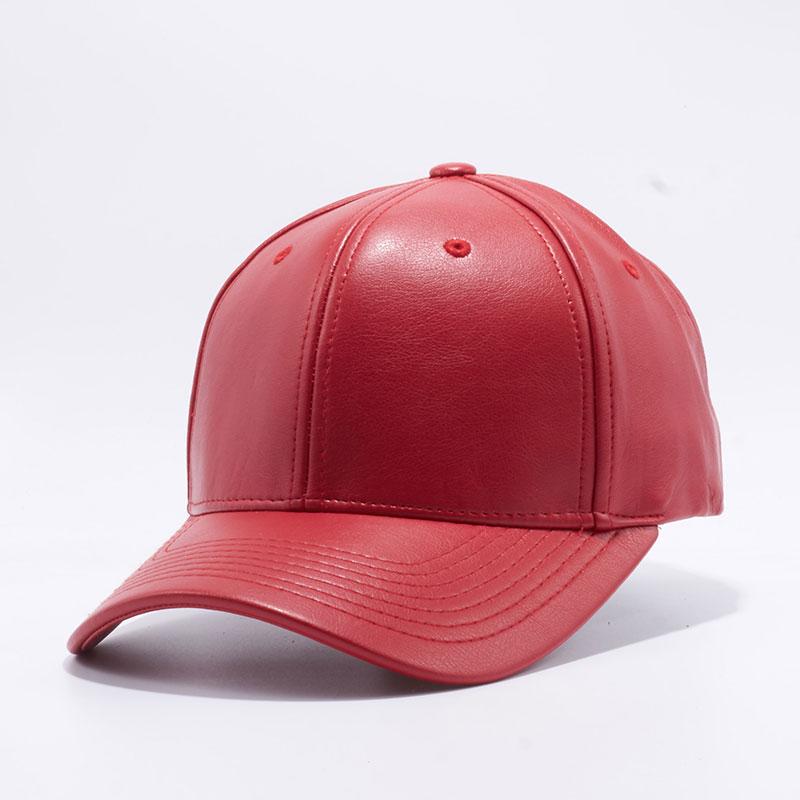 PB154 Pit Bull PU Leather Baseball Hats [Red] – CHOICE CAP, INC.