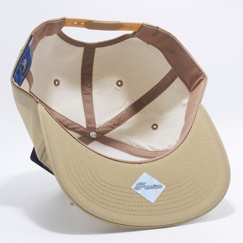 Pit Bull Oxford Hybrid Snapback Hats Wholesale [Khaki] – CHOICE CAP, INC.