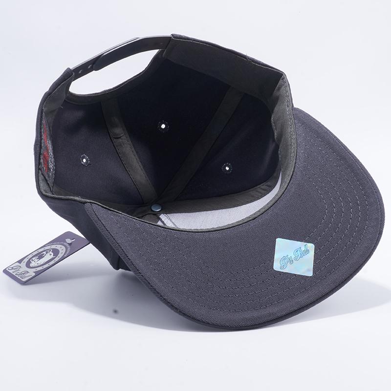 PB106 Pit Bull Cambridge 5 Panel Cotton Snapback Hat [Charcoal ...