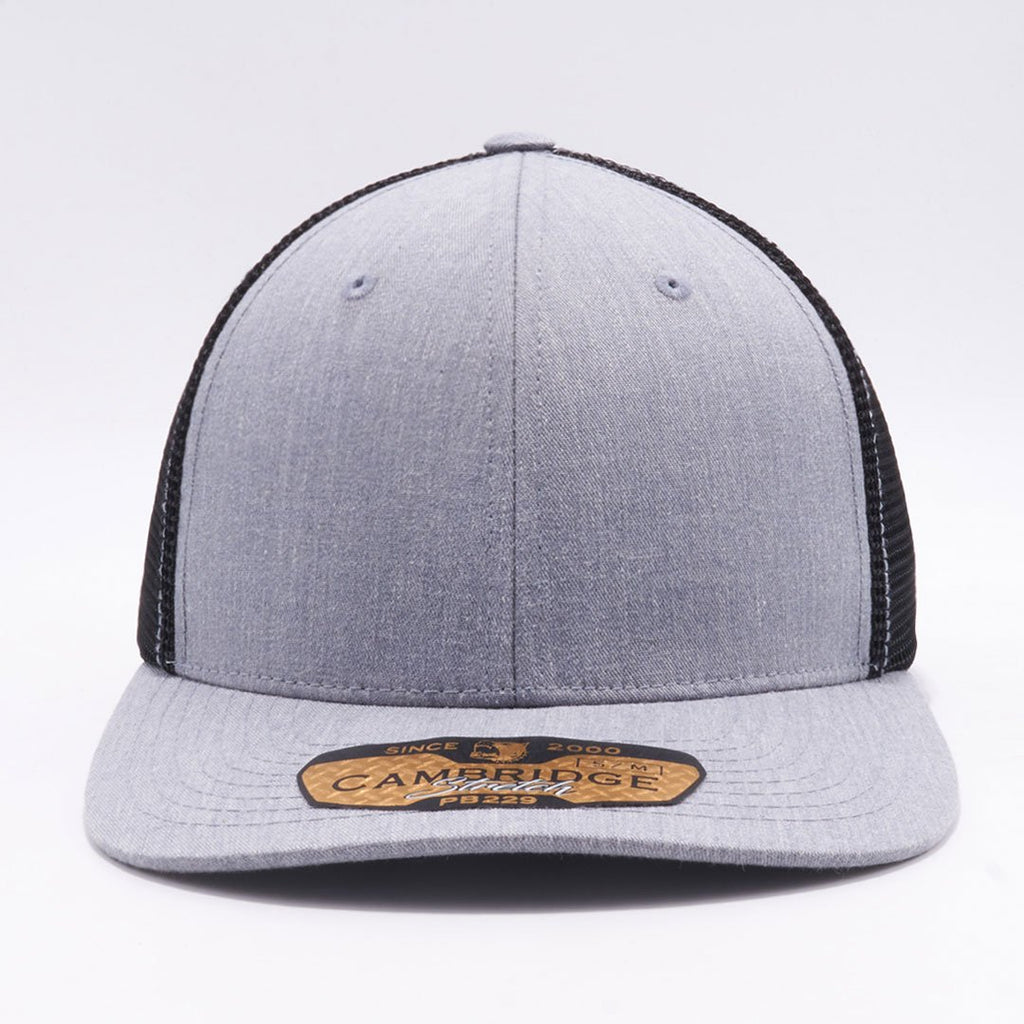 PB229 Pit Bull Cambridge Mesh Stretch [Heather/Black] – CHOICE CAP, INC.