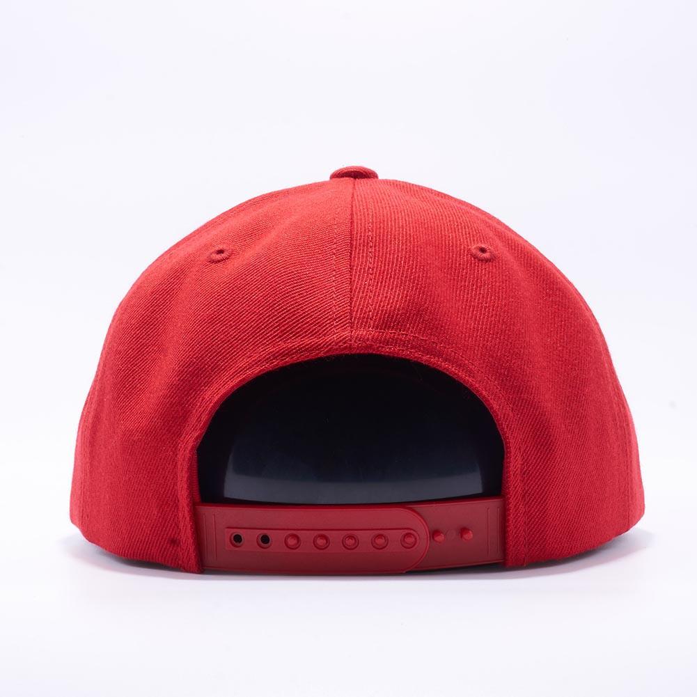 PB103 Pit Bull Wool Blend Snapback Hats Wholesale [Red] – CHOICE CAP, INC.