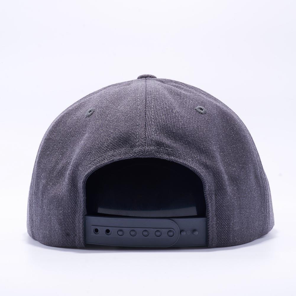 PB103 Pit Bull Wool Blend Snapback Hats [Dark Heather] – CHOICE CAP, INC.